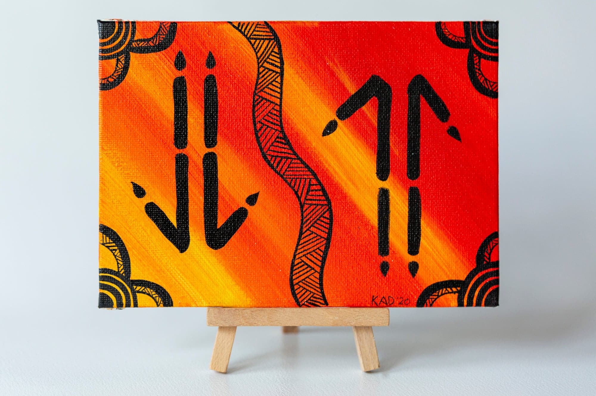 Kangaroo Sunset | Koori Art Designs
